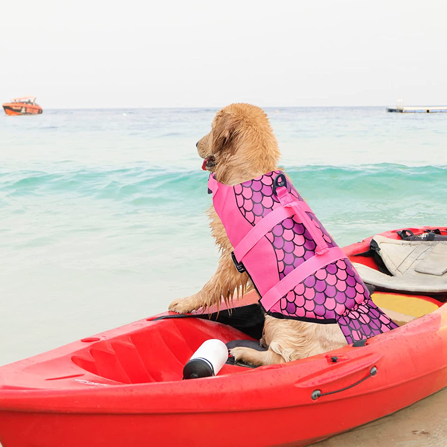 Pet Dog Life Jacket Vest Summer Swimwear Dog Life ... – Vicedeal