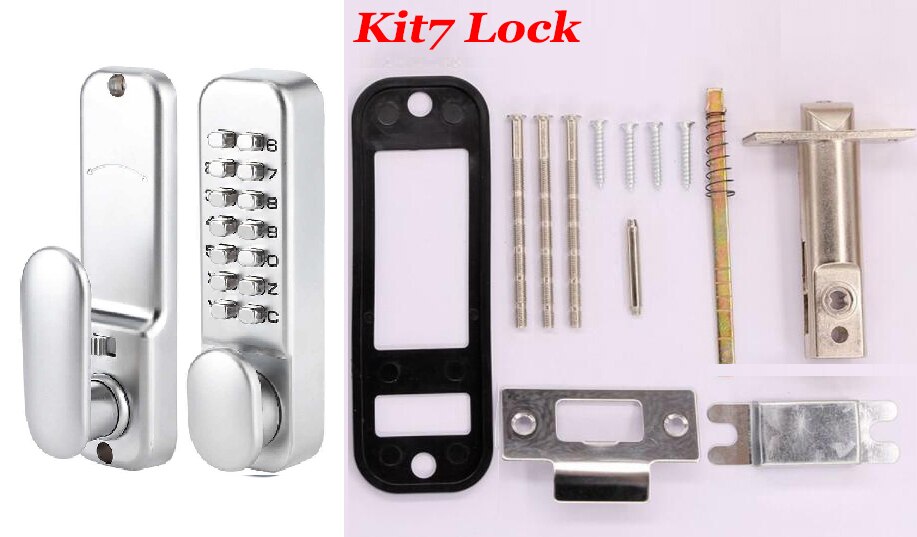 Waterproof Gate Lock Mechanical Keyless Door Lock ... – Grandado