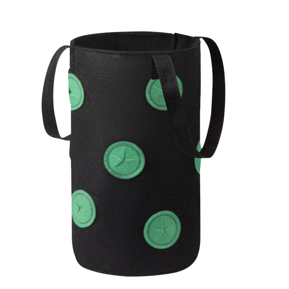 Hanging Strawberry Planting Grow Bags With Handles... – Vicedeal