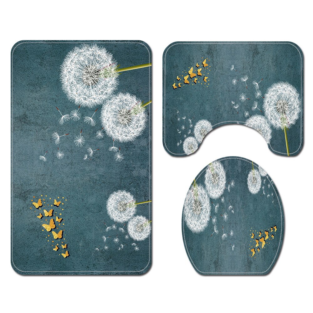 Home Decoratie Badmat En Douchegordijn Set Badkame... – Grandado