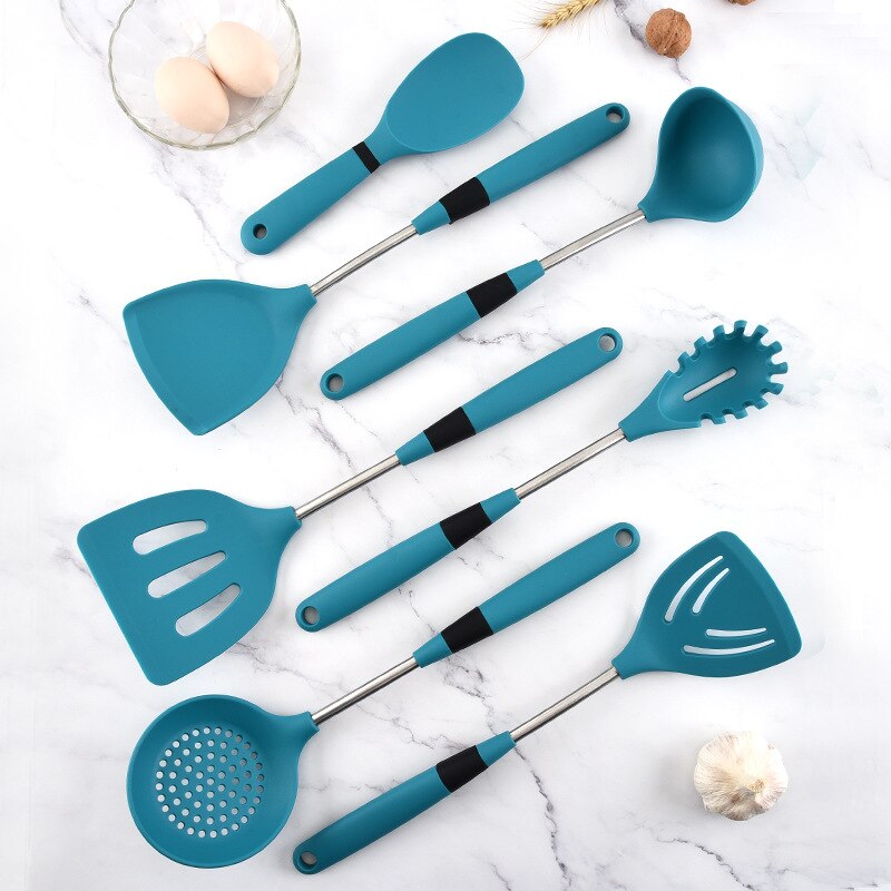 7 Pcs Kitchenware Silicone Heat Resistant Kitchen ... – Vicedeal