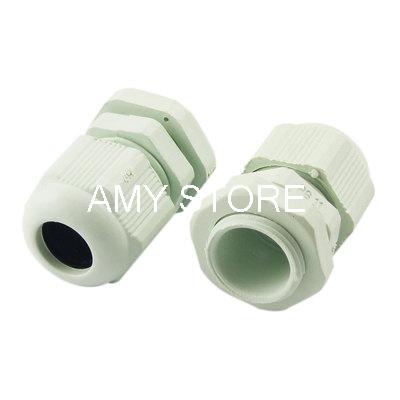Waterproof Seal Cables Glands Joints PG11 White – Grandado