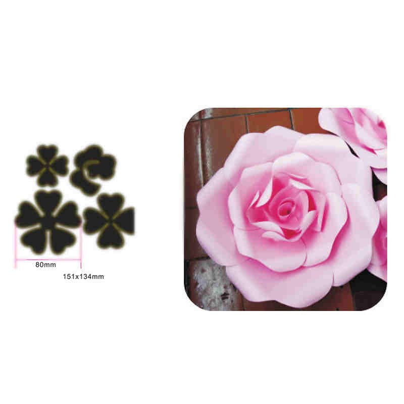 Cascading Rose Daisy Flowers Wildflowers Metal Cut... – Vicedeal
