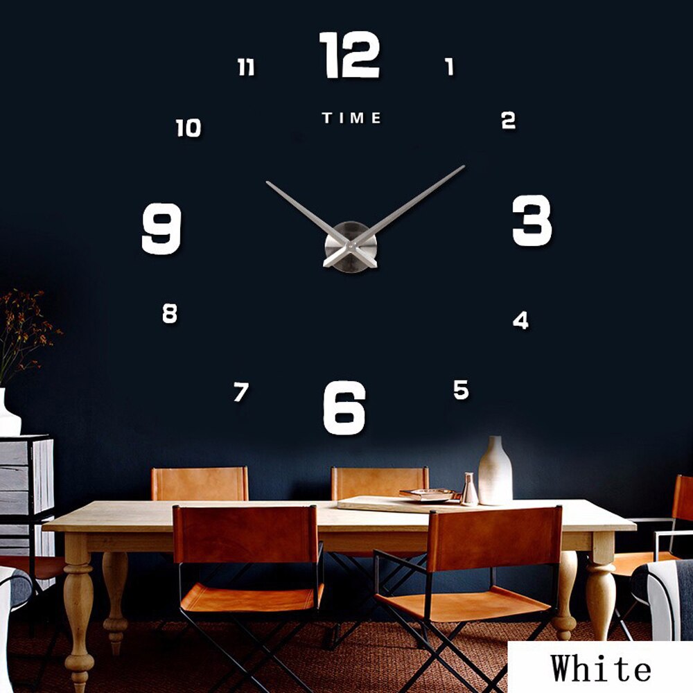 47inch Wall Clock Modern Quartz Clocks Watches Mir... – Grandado