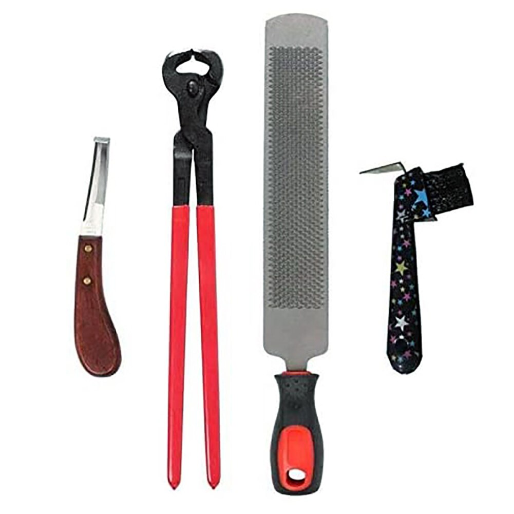 4pcs Horse Hoof Rasp Trimmers Tools Farrier Horses... – Vicedeal