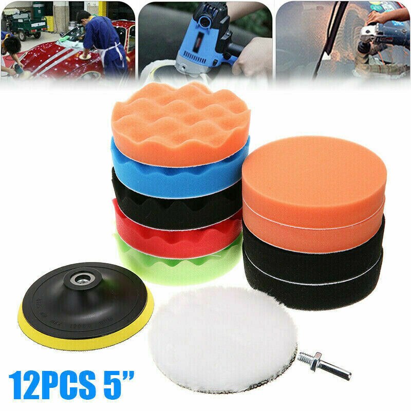Auto Polijsten Pad Kit Afwerking Accessoires 12 St... – Grandado