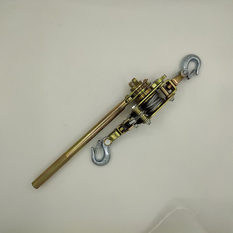 3 Ton ratchet cable puller hand wire rope puller w... – Grandado