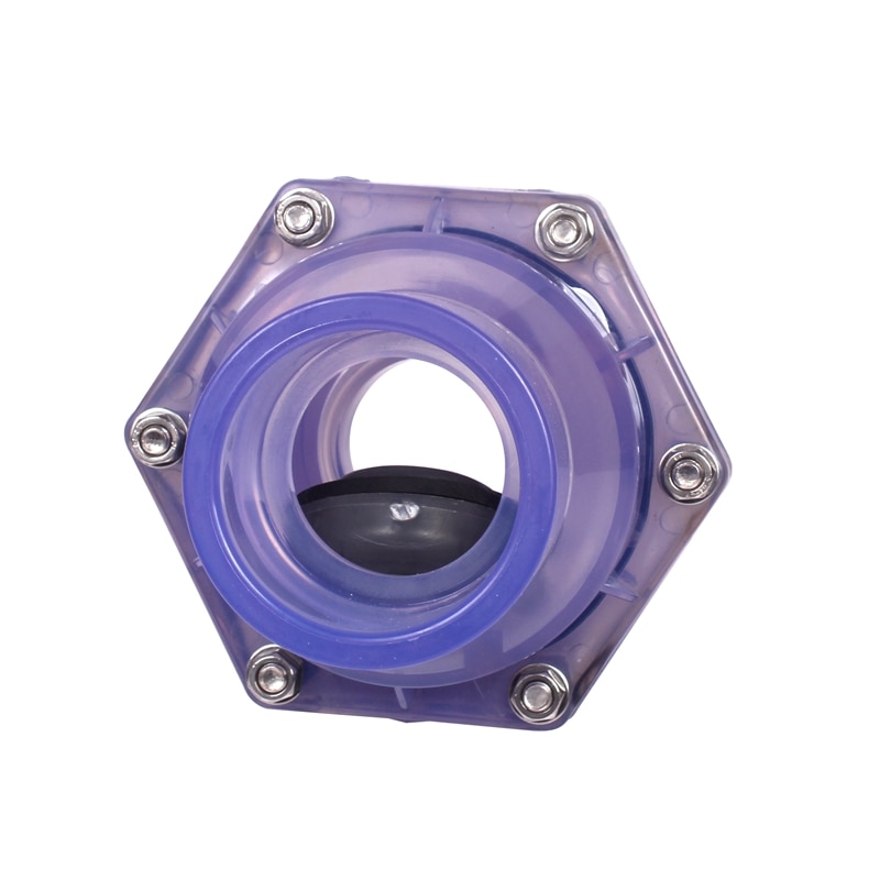 ID 40 50 63mm Hi Transparent UPVC Flap Check Valve... – Grandado