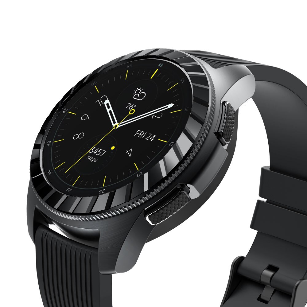 Coque adhésive en acier pour Samsung Galaxy Watch,... – Grandado