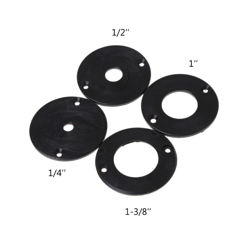 Router Table Plate + 4 Rings Screws for Woodworkin... – Grandado