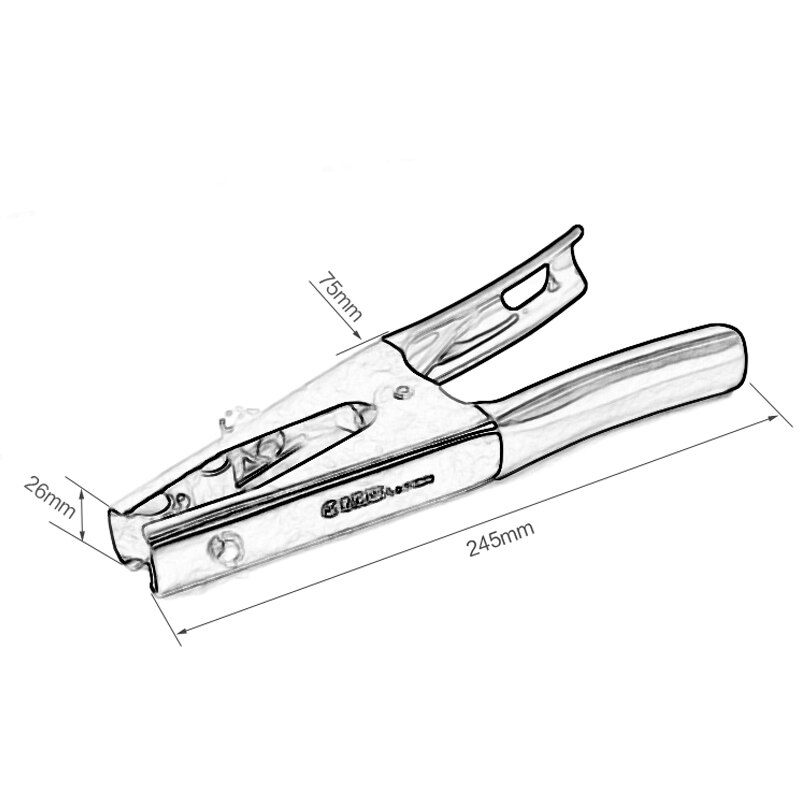 LAOA 500A Super Grande porta Elettrodo di Messa A ... – Grandado
