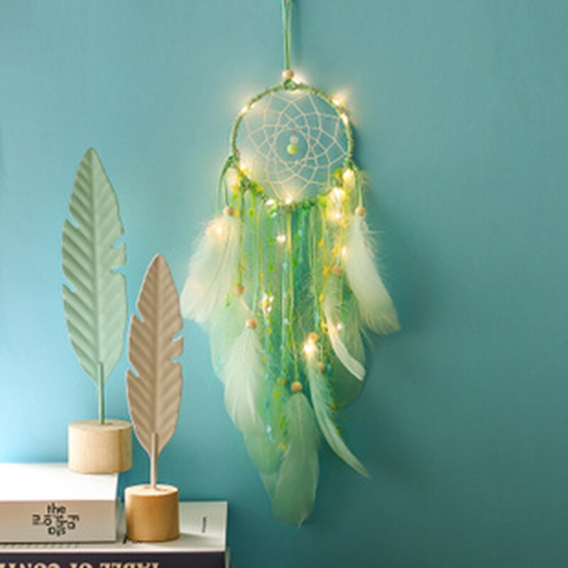 Led Dream Catcher Groen Dreamcatcher Lichten Baby ... – Vicedeal