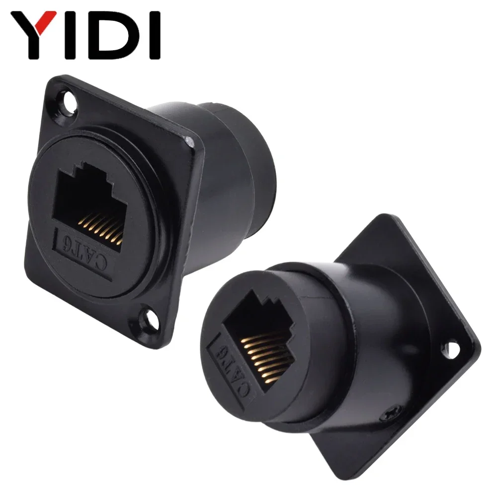 D Type Waterproof RJ45 8P8C Cat6a Socket Panel Mou... – Grandado