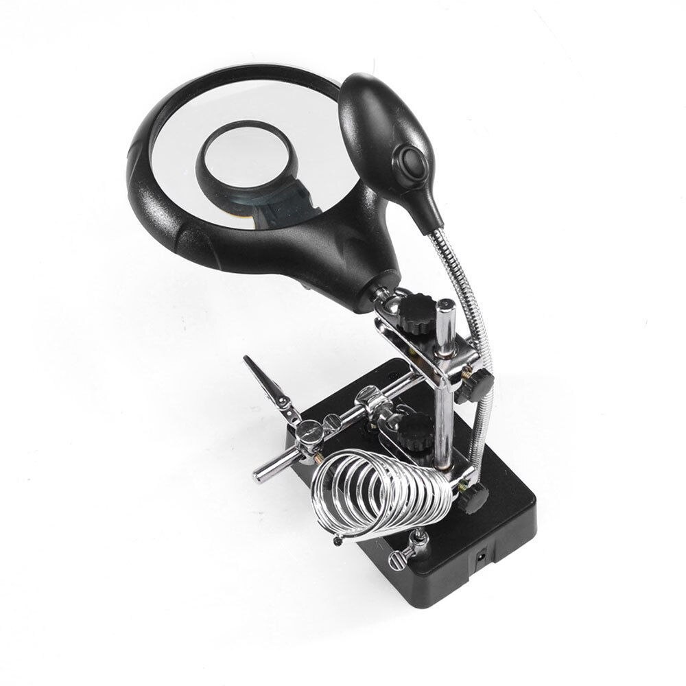 MG16129-C Helpende Hand Solderen Stand Vergrootgla... – Grandado