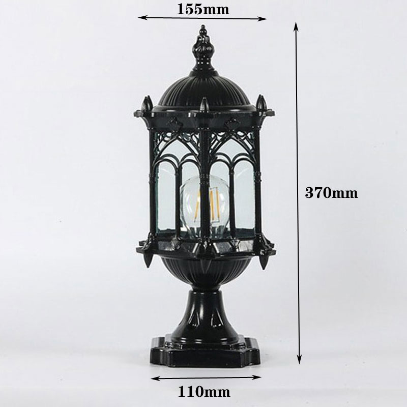 European Retro Outdoor Pillar Lamp Landscape Corri... – Grandado