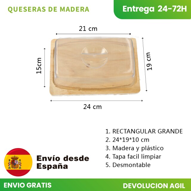 Kaas Container/Kaas Boter Kaas Kom Met Cap Protect... – Grandado