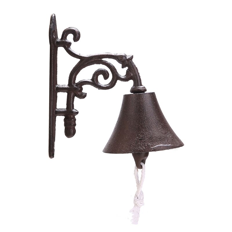 Wall Mounted Rustic Doorbell Outdoor Shaking Bell ... – Grandado