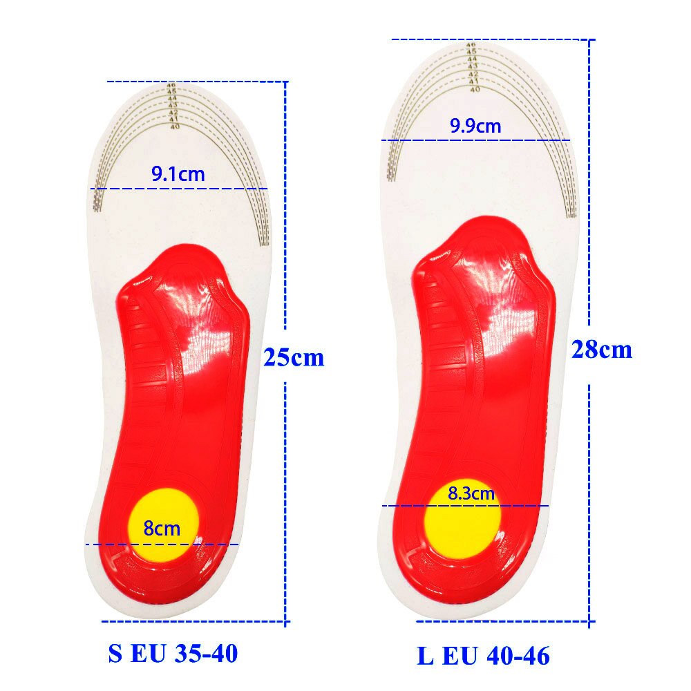 Orthotic Insole arch support Flatfoot Orthopedic I... – Vicedeal