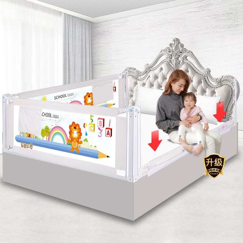 Baby bed playpen bed fence bed rail security gate ... – Grandado