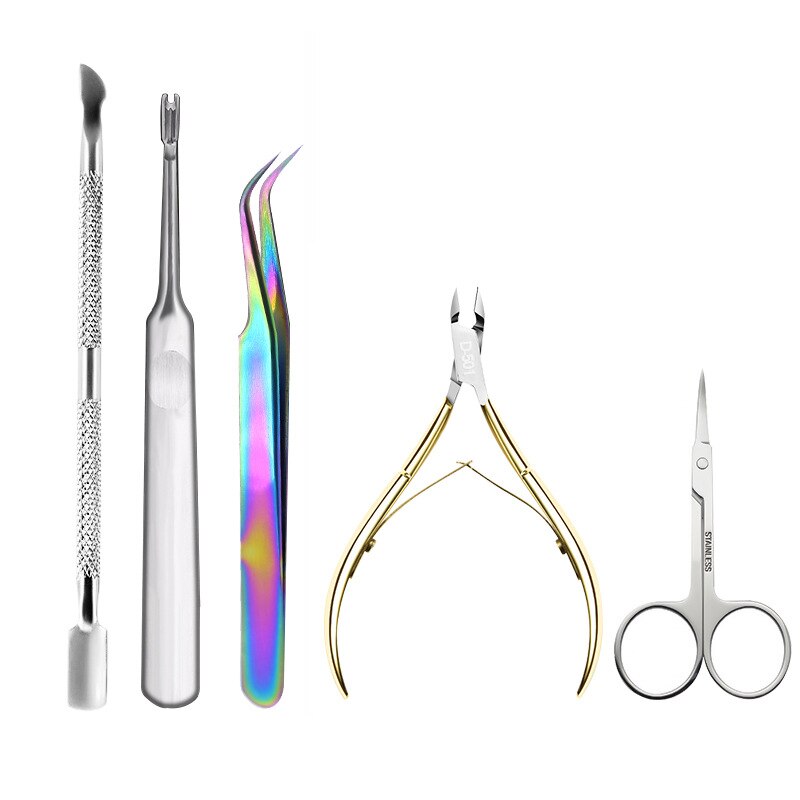 Nail Art Tool Set Salon Nail Kit Fix De Vingernage... – Grandado