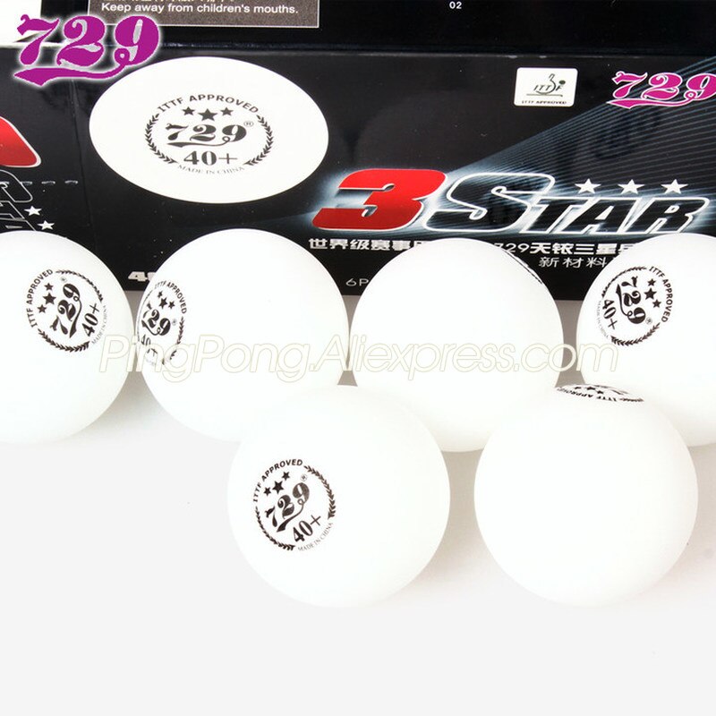 12 Balls Friendship 729 Table Tennis Balls 3-Star ... – Grandado