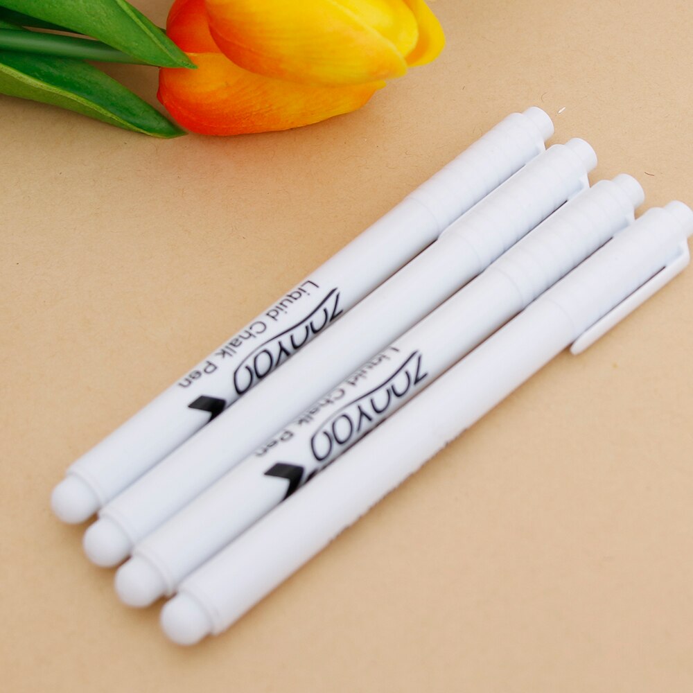 1Pc Witte Vloeistof Krijt Pen Marker Voor Ramen Sc... – Grandado