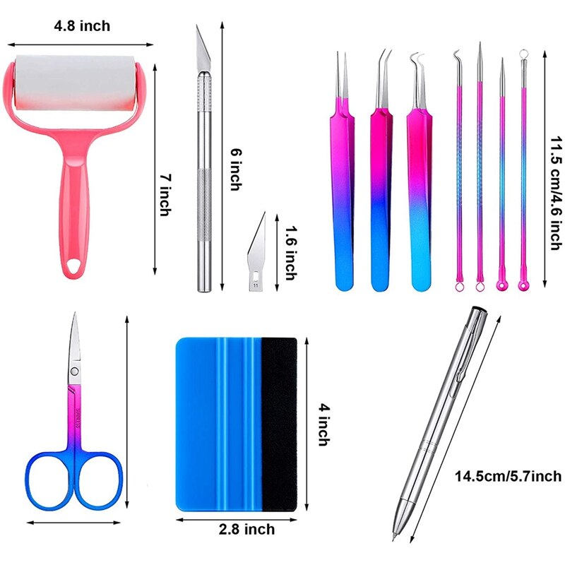 Craft Vinyl Weeding Tools Set Basic Vinyl Tool Sil... – Grandado