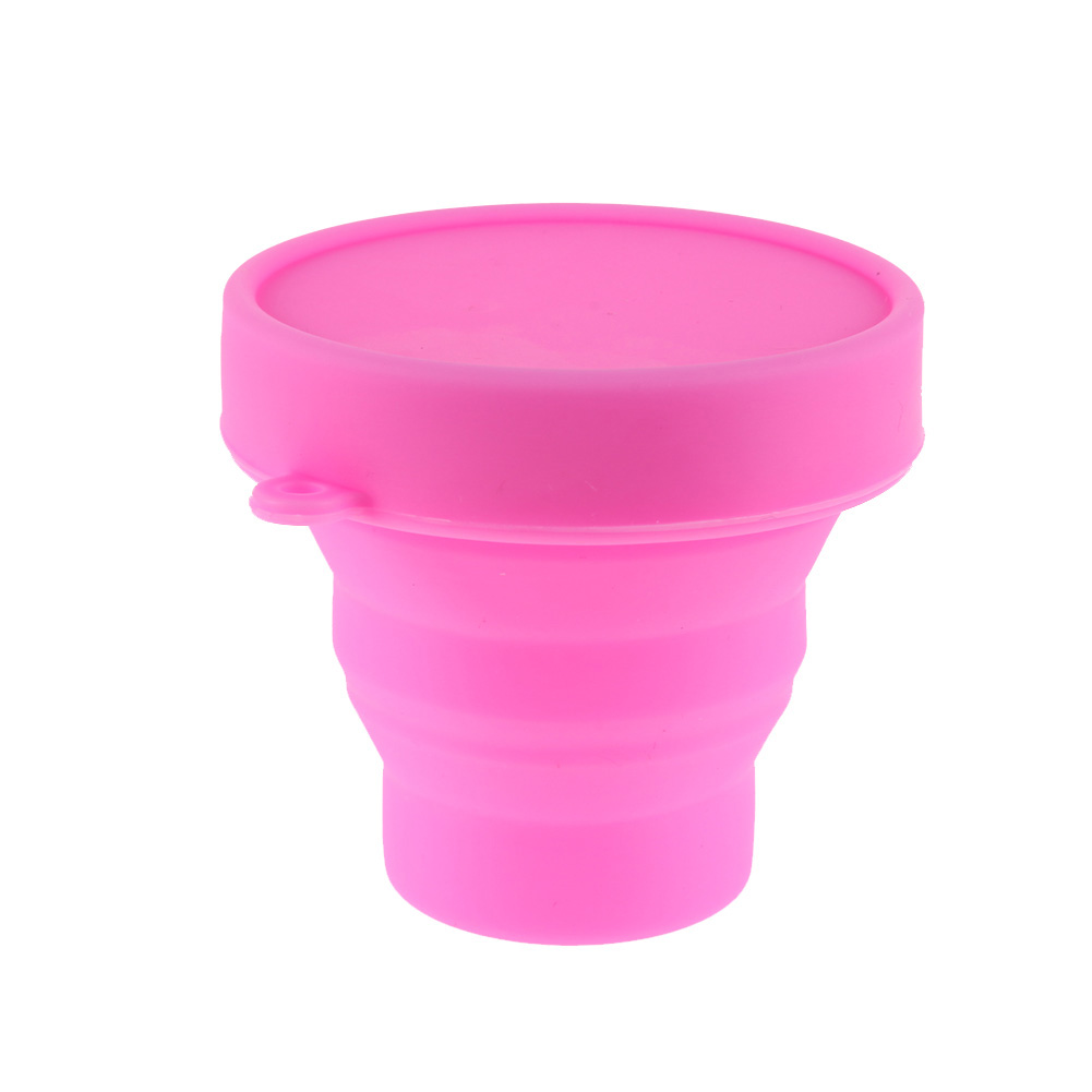 Folding Cup Foldable Collapsible Telescopic Silico... – Vicedeal