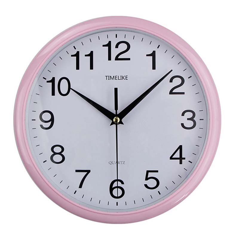 Classic Vintage Round Wall Clock Modern Plasitc Cl... – Grandado