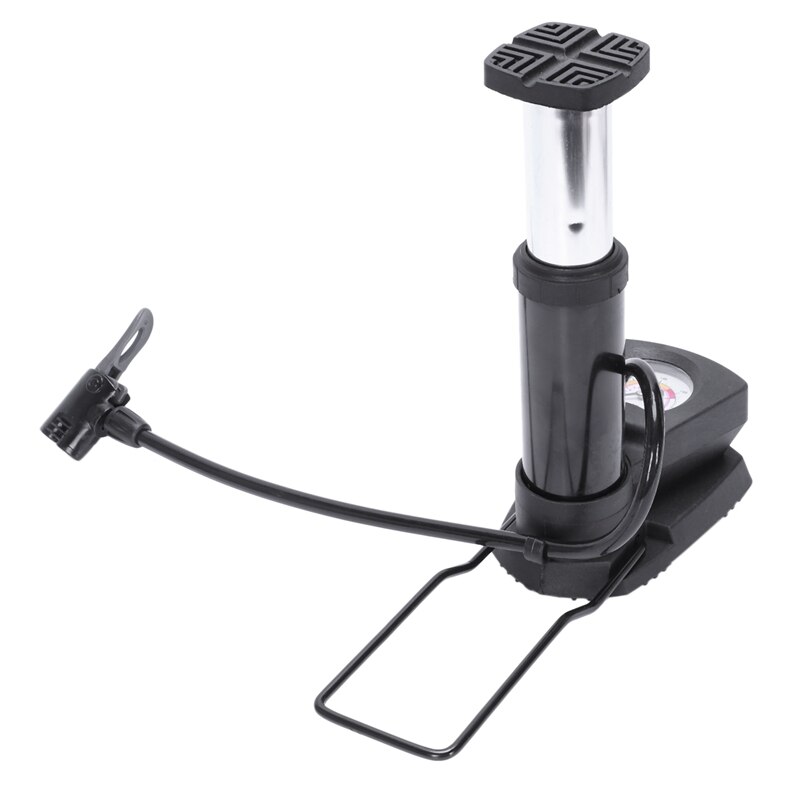 Foot Activated Floor Pump With Gauge Bike Floor Pu... – Grandado