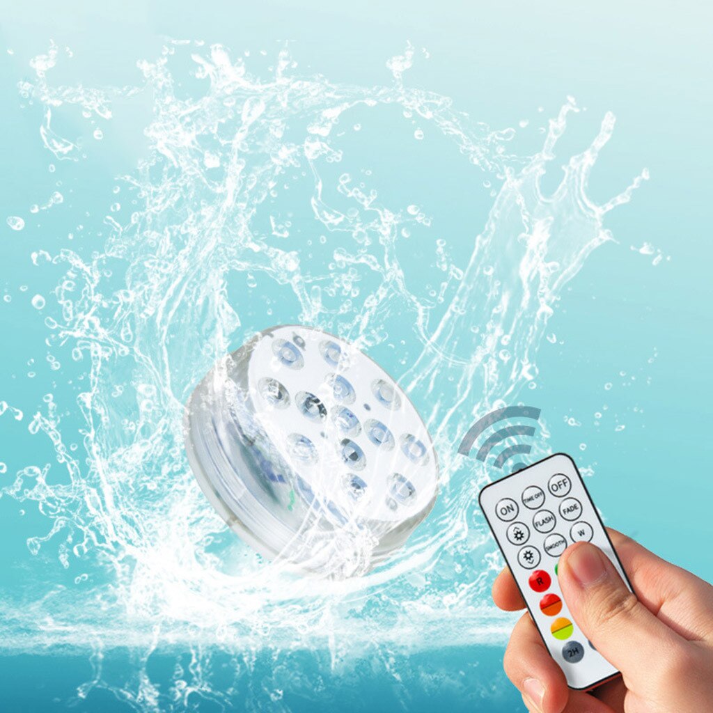 13 LED Lights Waterproof Remote Decoration Pool Po... – Grandado