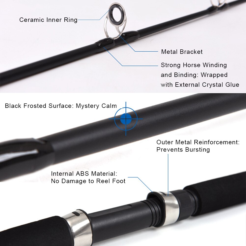 Ice Fishing Rod Set Winter Fishing Raft Fishing Rod Fishing Rod ...