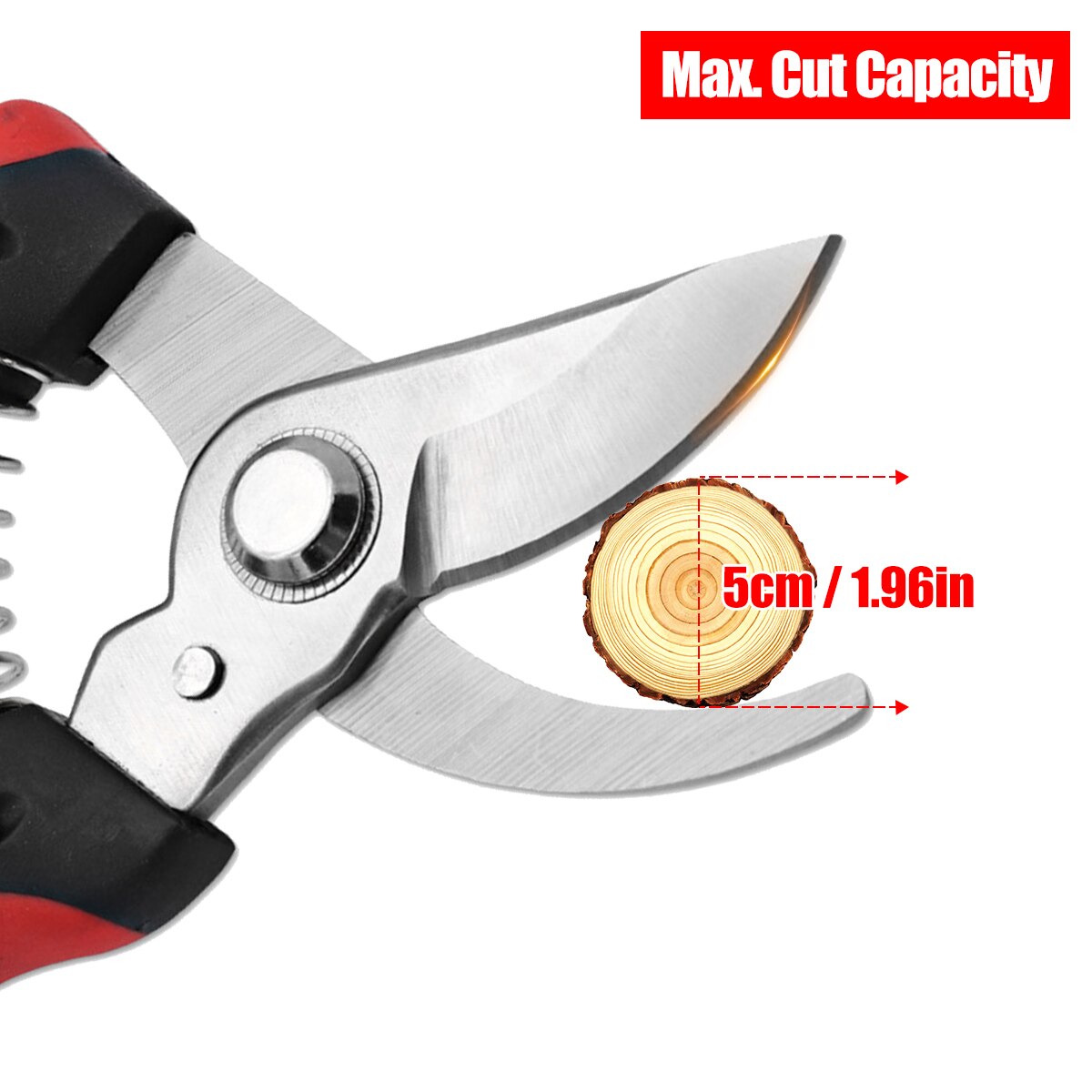Bypass Pruner Stainless Steel Pruning Shears Garde... – Grandado
