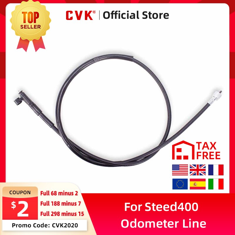CVK Speedometer Cable Digital Odometer Line For HONDA Steed 400 600 VLX ...