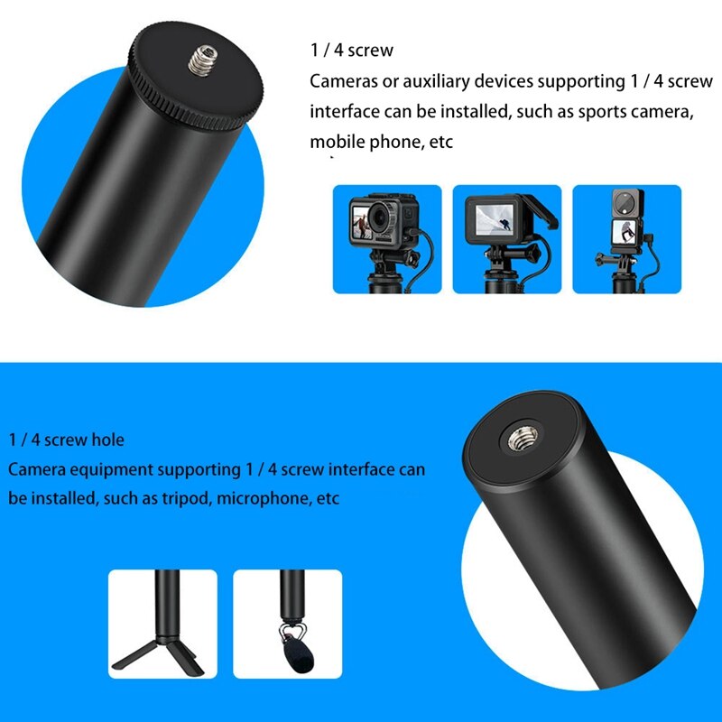 6800MAh Charging Hand Grip +1/4 Inch Screw USB Typ... – Grandado
