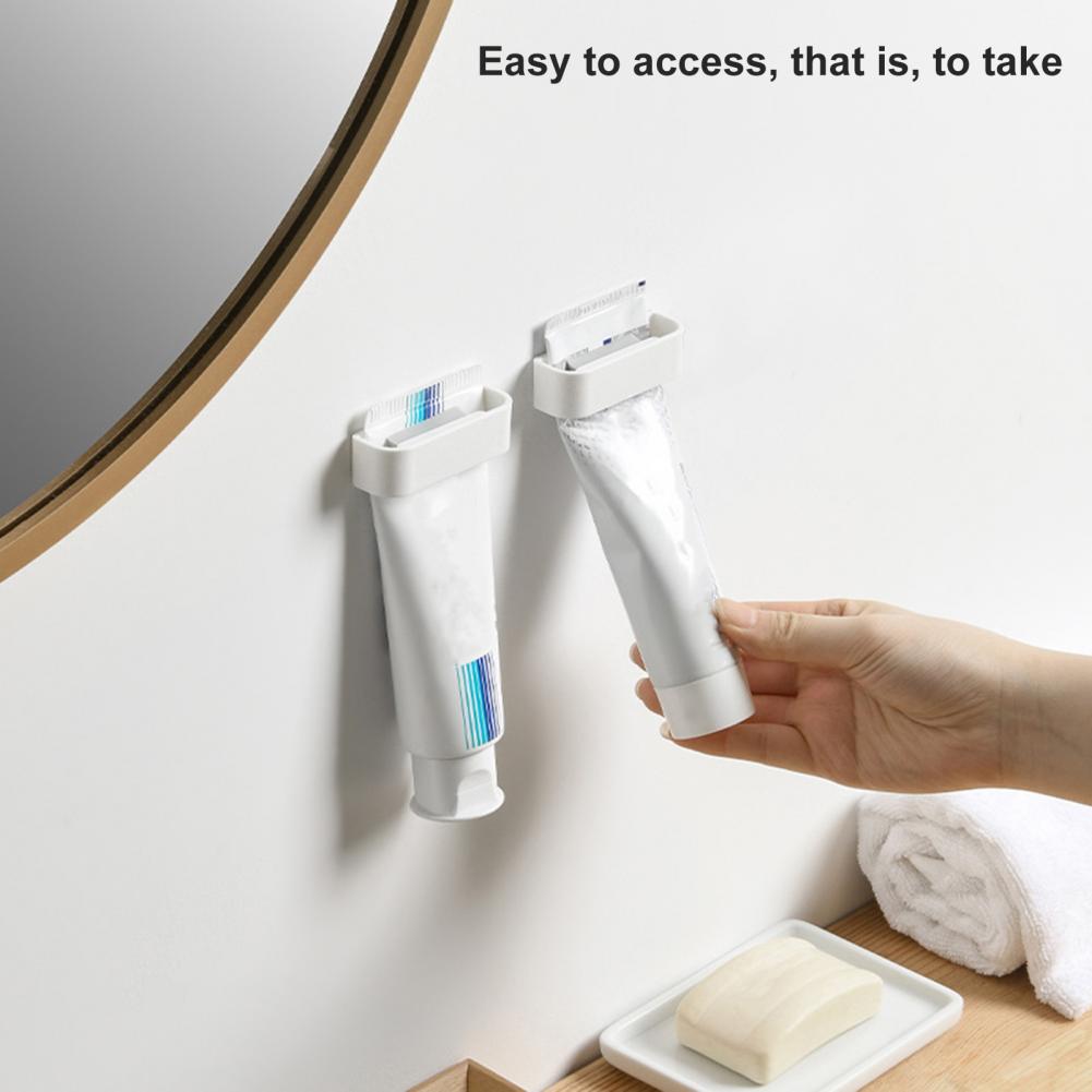2Pcs Toothpaste Clip Self Adhesive Anti-slip HIPS ... – Grandado