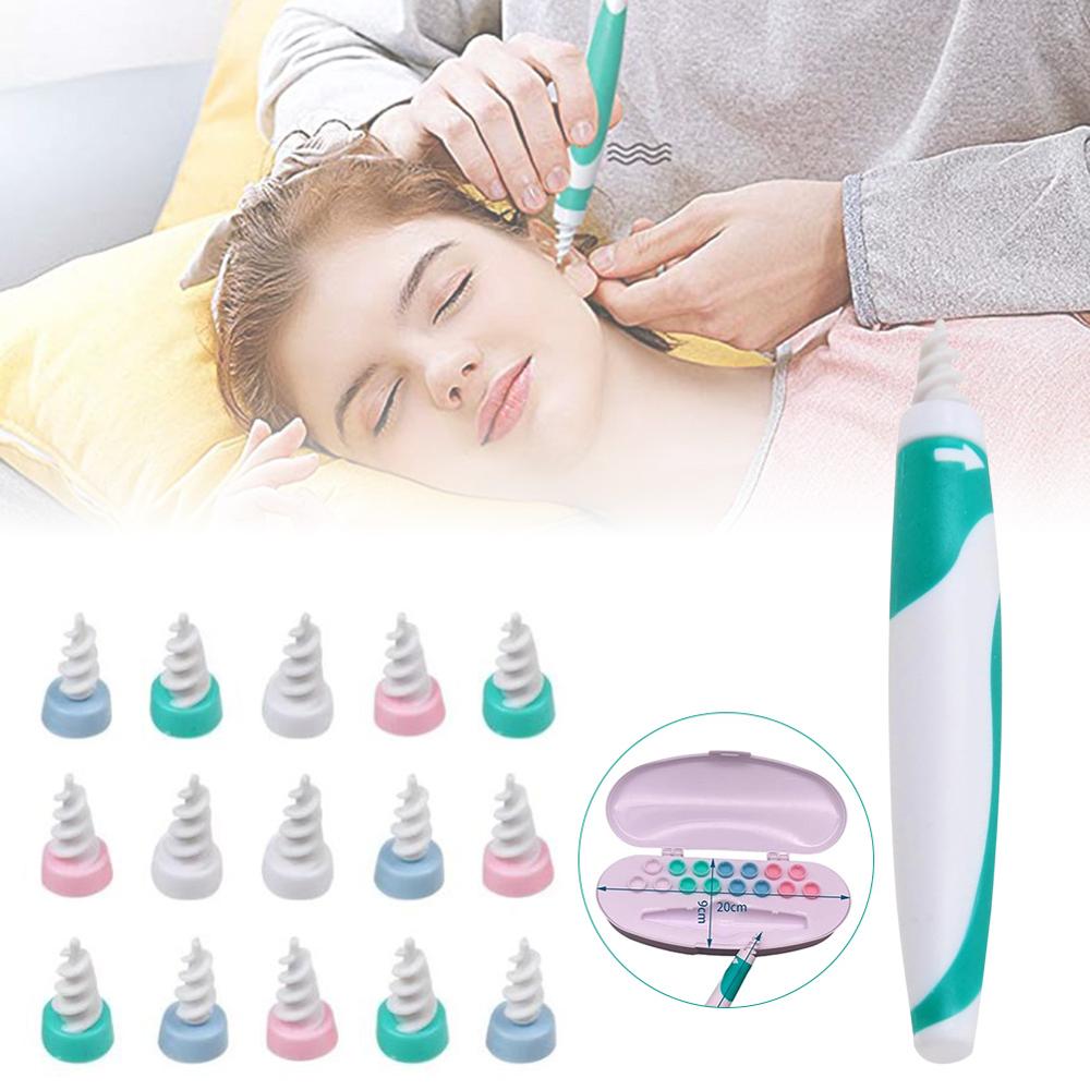 Ear Cleaner Silicone Ear Spoon Tool Set 15 Care So... – Vicedeal