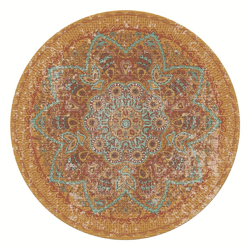 Glorystar hem dekorativa runda mattor mattor sovru... – Grandado