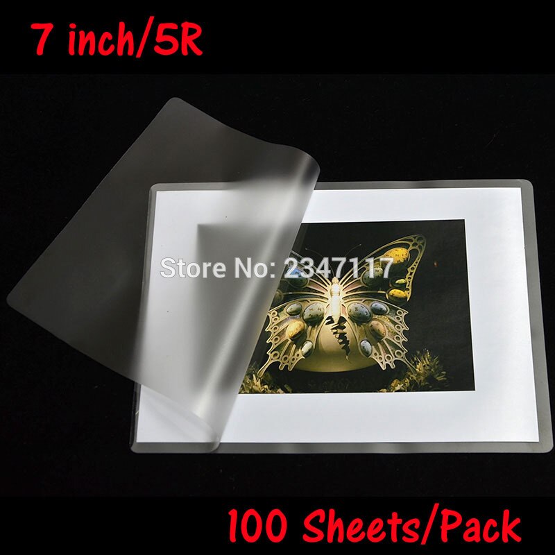 100mic Plastic Film 5R Laminating Film to Protect ... – Vicedeal