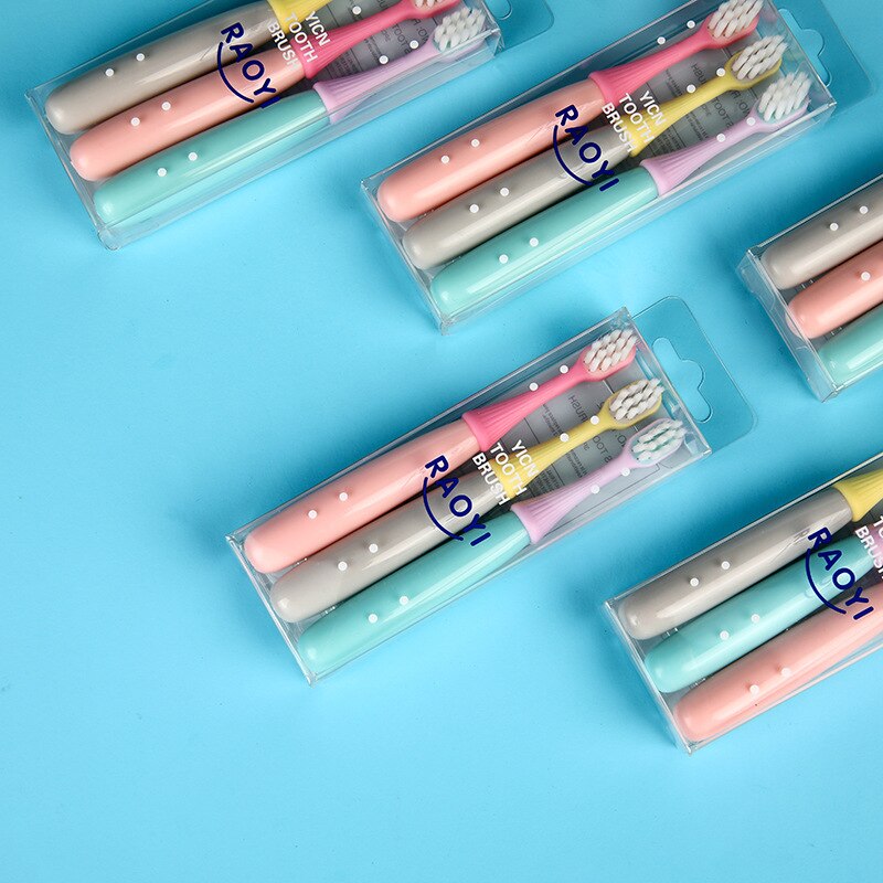 3PCS Kids Toothbrush Ultra-thin Soft Portable Eco-... – Vicedeal