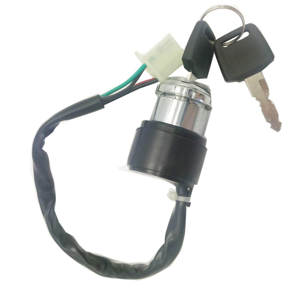 4 WIRE IGNITION KEY SWITCH FOR OEM KAZUMA FALCON R... – Grandado