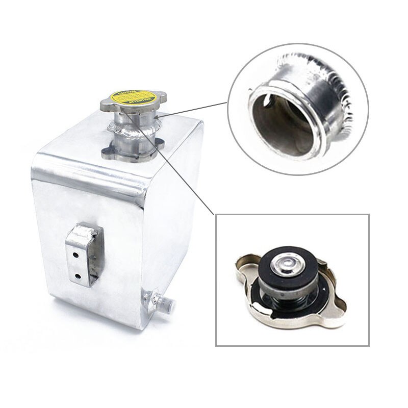 Universal 2L steel alloy polished Expansion water ... – Vicedeal