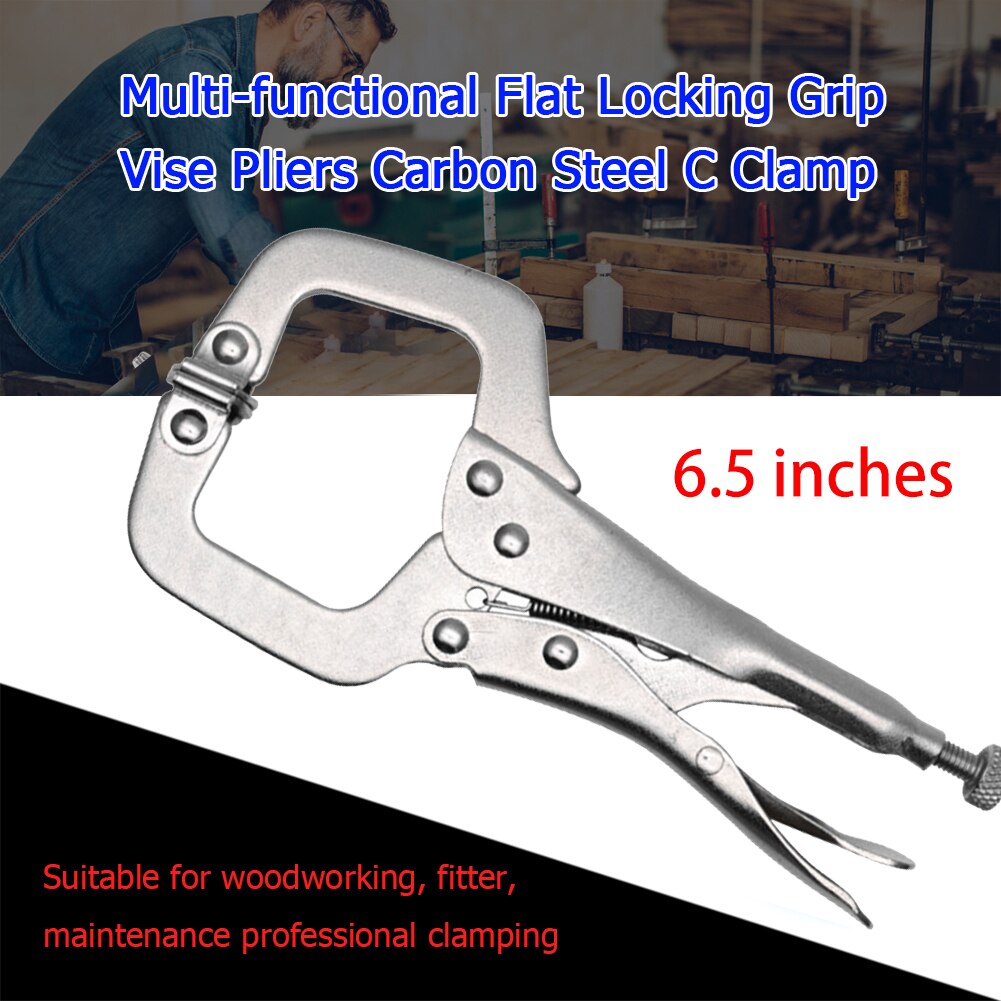 C Clamp weld Clip Woodwork Fix Plier Pincer Tong T... – Vicedeal