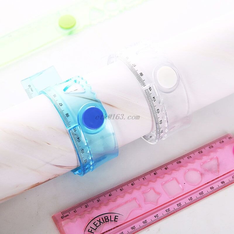 30cm Korean Flexible Folding Ruler Multifunction P... – Vicedeal
