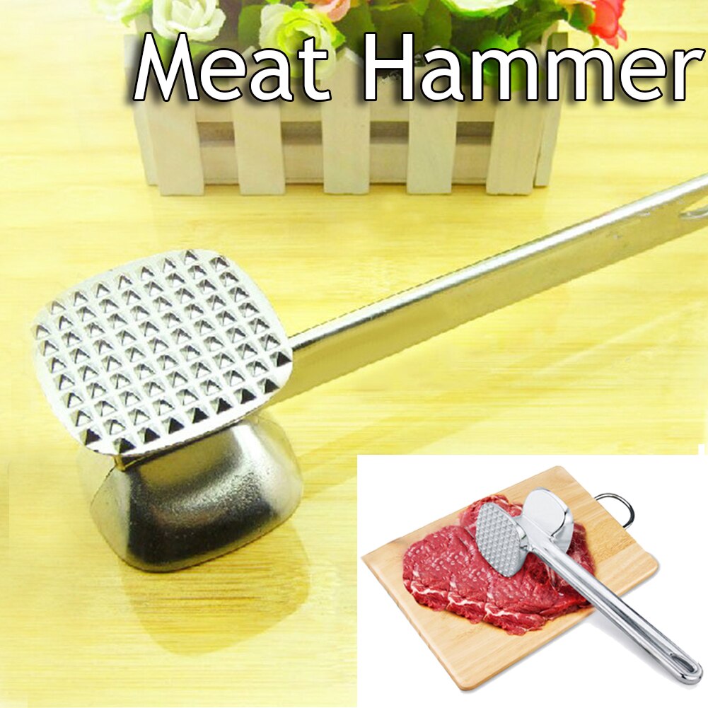 22cm Two Sides Aluminum Meat Hammer Mallet Beef Ch... – Grandado