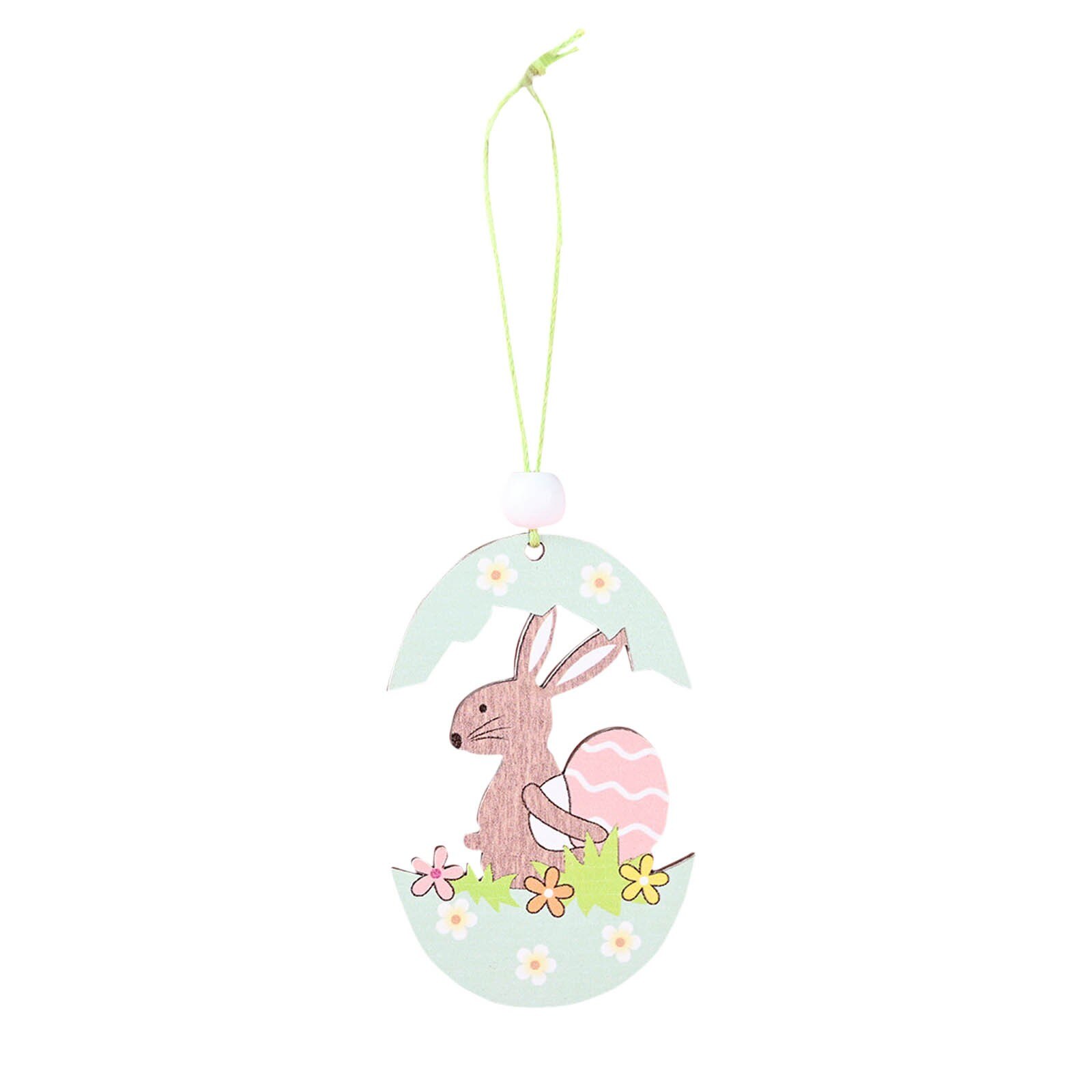 Wooden Easter Hanging Pendant Wall Door Decor Deco... – Grandado
