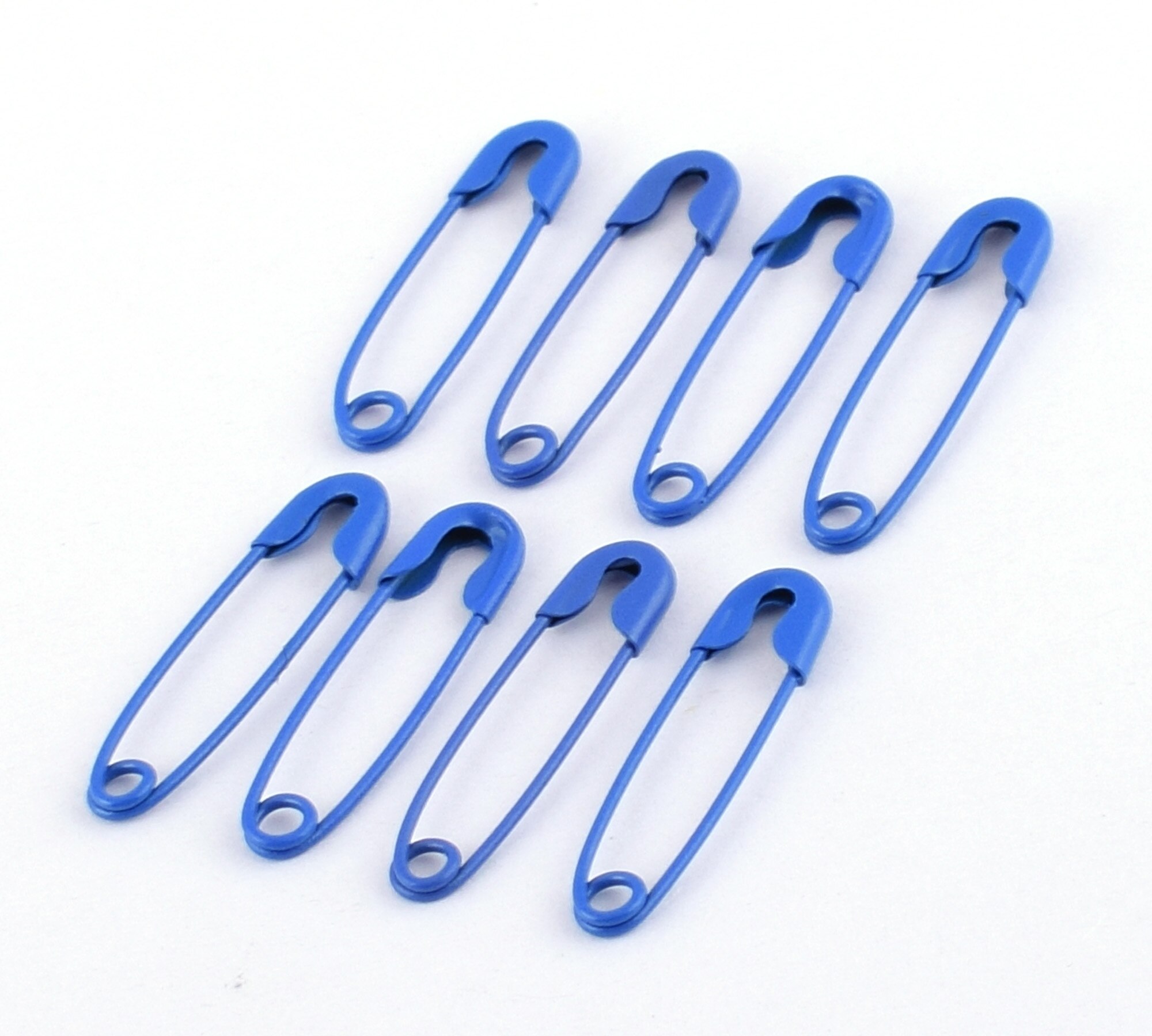 100pcs Blue Mini Safety pins Metal pins Apparel Ac... – Grandado