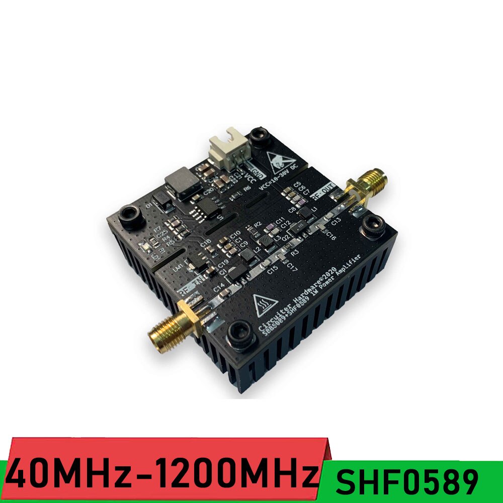 SHF0589 40MH-1200MHz 2W RF power amplifier 25DB dc... – Grandado