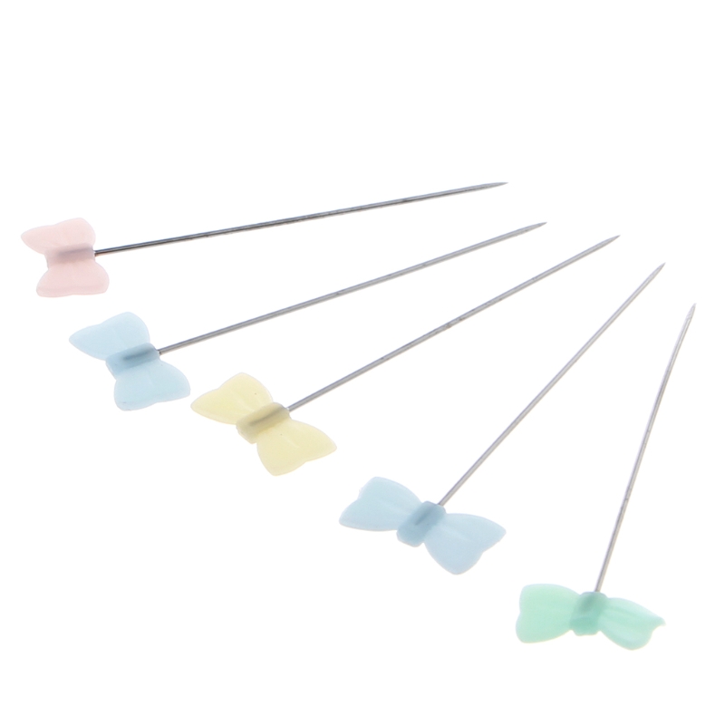 100 Pcs Push Pins Bowknot Style Positioning Needle... – Grandado