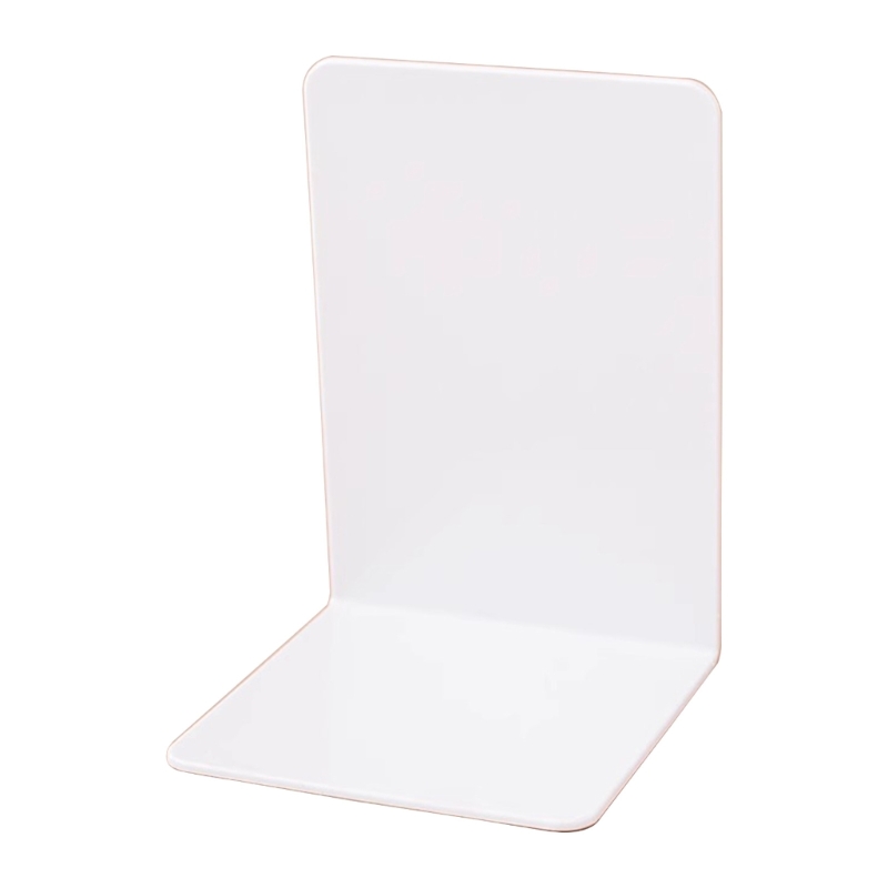 L-Shaped Bookends Book Holders Shelf Book End Book... – Grandado